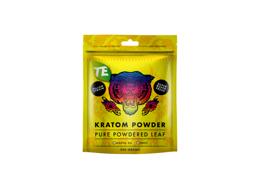 Premium Yellow Indo Kratom Powder - Energizing & Uplifting Effects